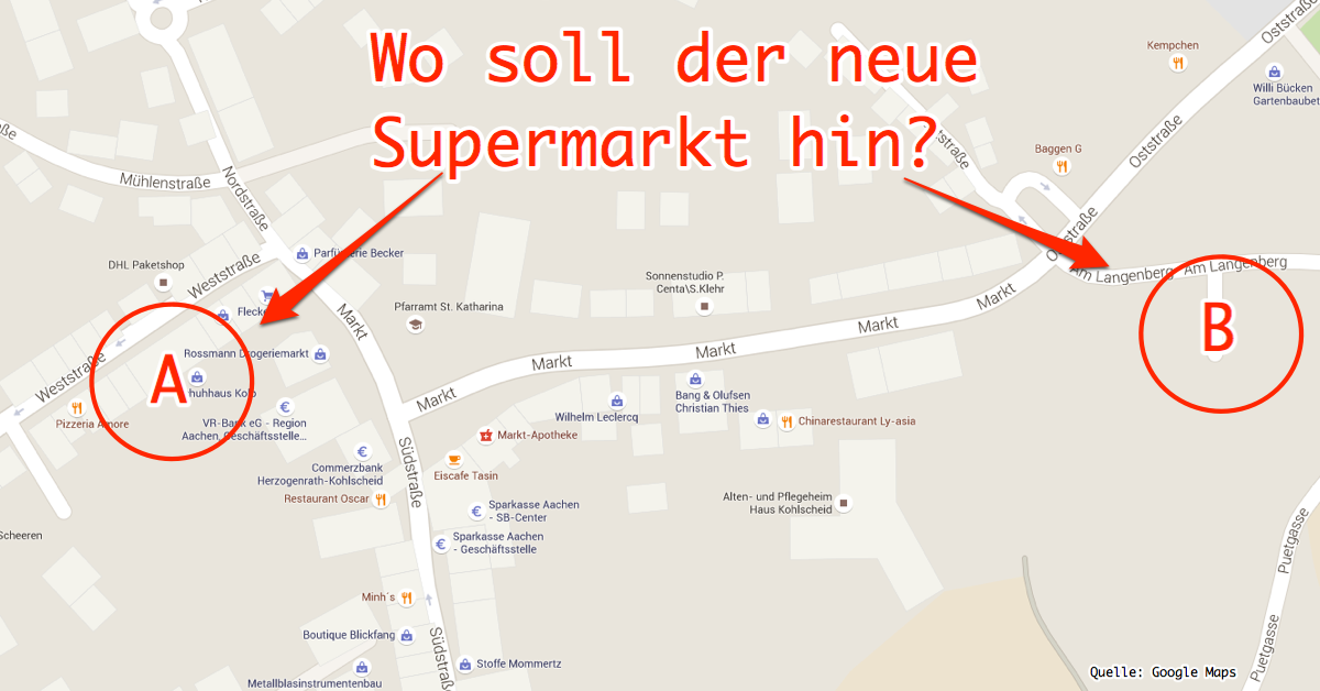 Stadt Herzogenrath berät morgen über die Zukunft des Einzelhandels in ...