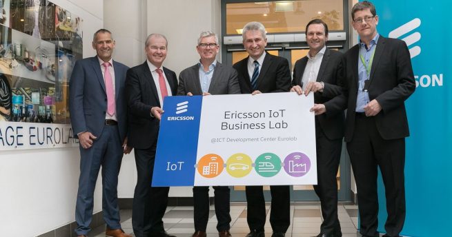 NRW-Wirtschaftsminister Pinkwart eröffnet Ericsson IoT Business Lab in ...